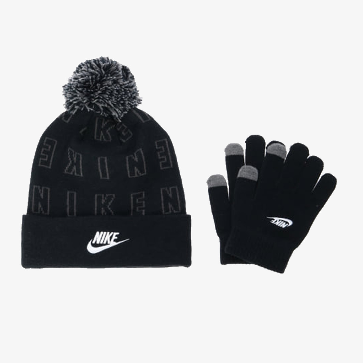 HADDAD Set NIKE JACQUARD POM BEANIE SET 9A2989-023 | Tike.rs