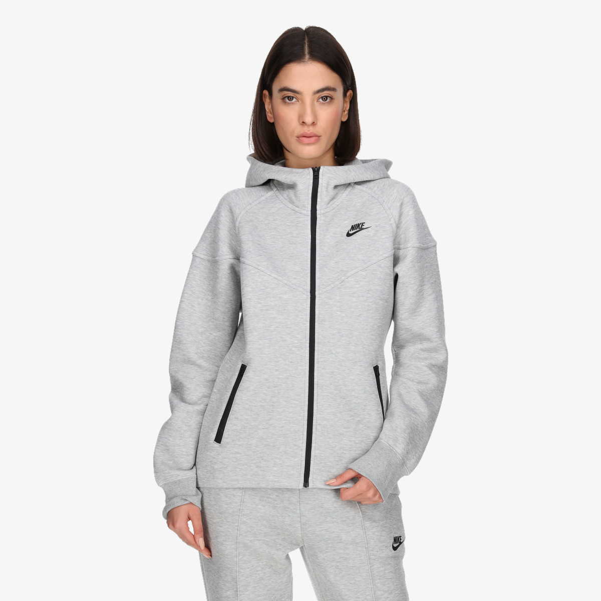 NIKE Dukserica Sportswear Tech Fleece Windrunner FB8338-063 | Tike.rs