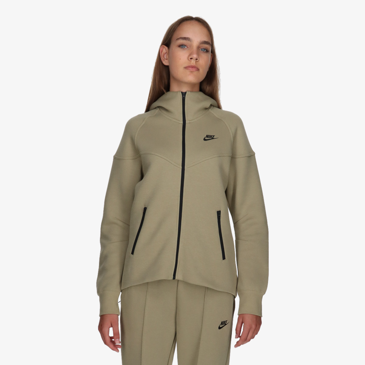 NIKE Dukserica Sportswear Tech Fleece Windrunner FB8338-276 | Tike.rs